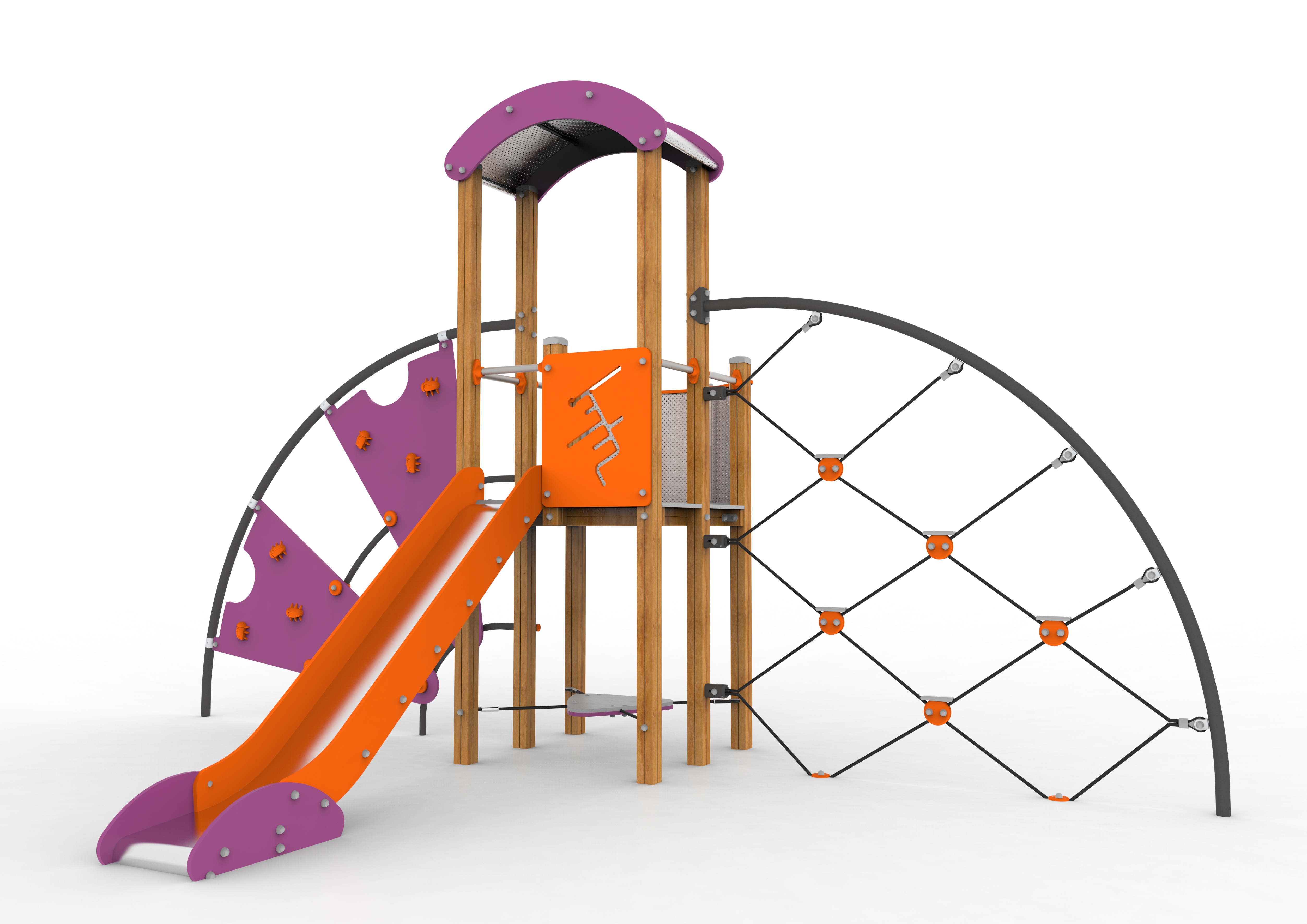 Galopín Playgrounds | Galopín Products - AF001-c2 - Fusión